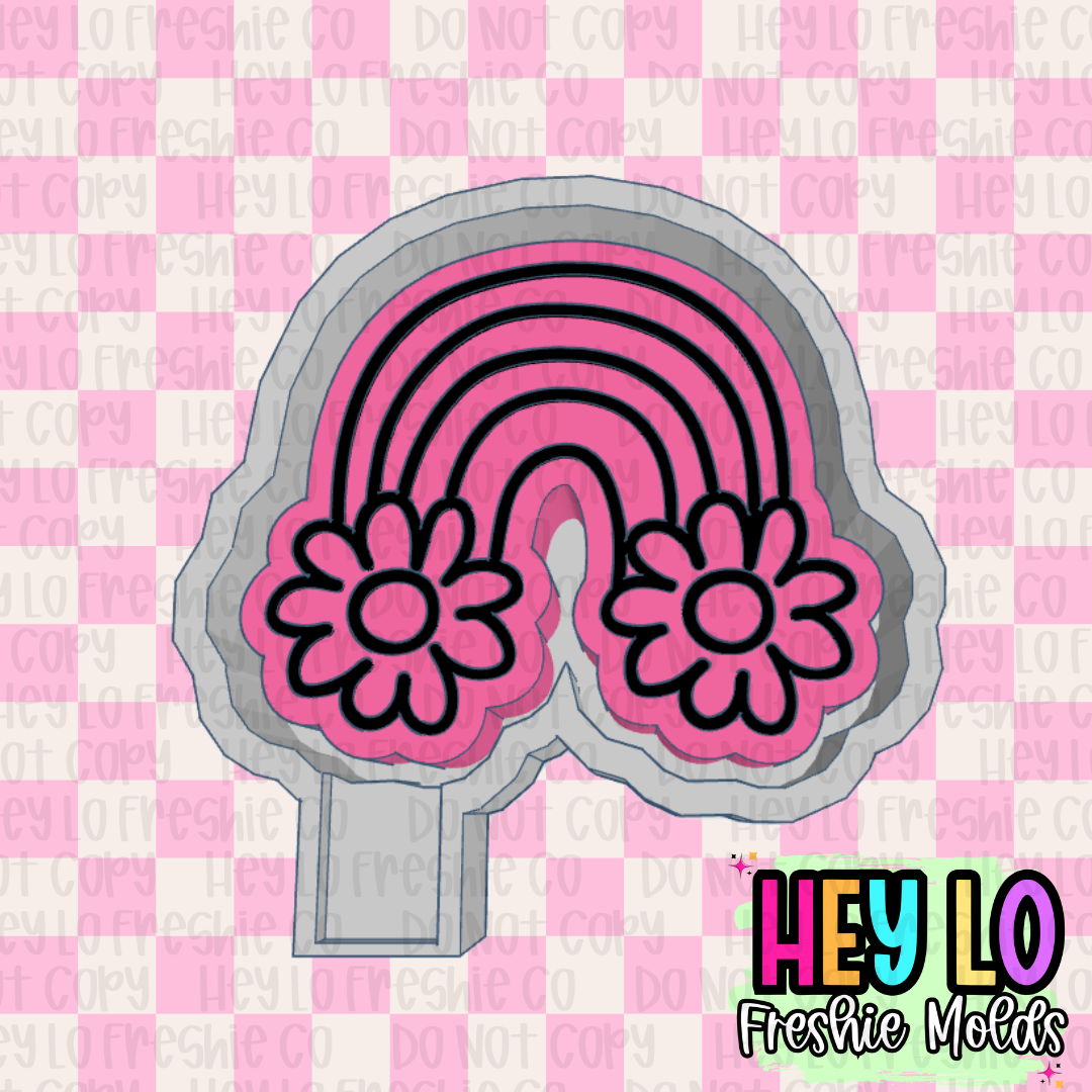 Daisy Rainbow Freshie Mold – Hey Lo Freshie Co