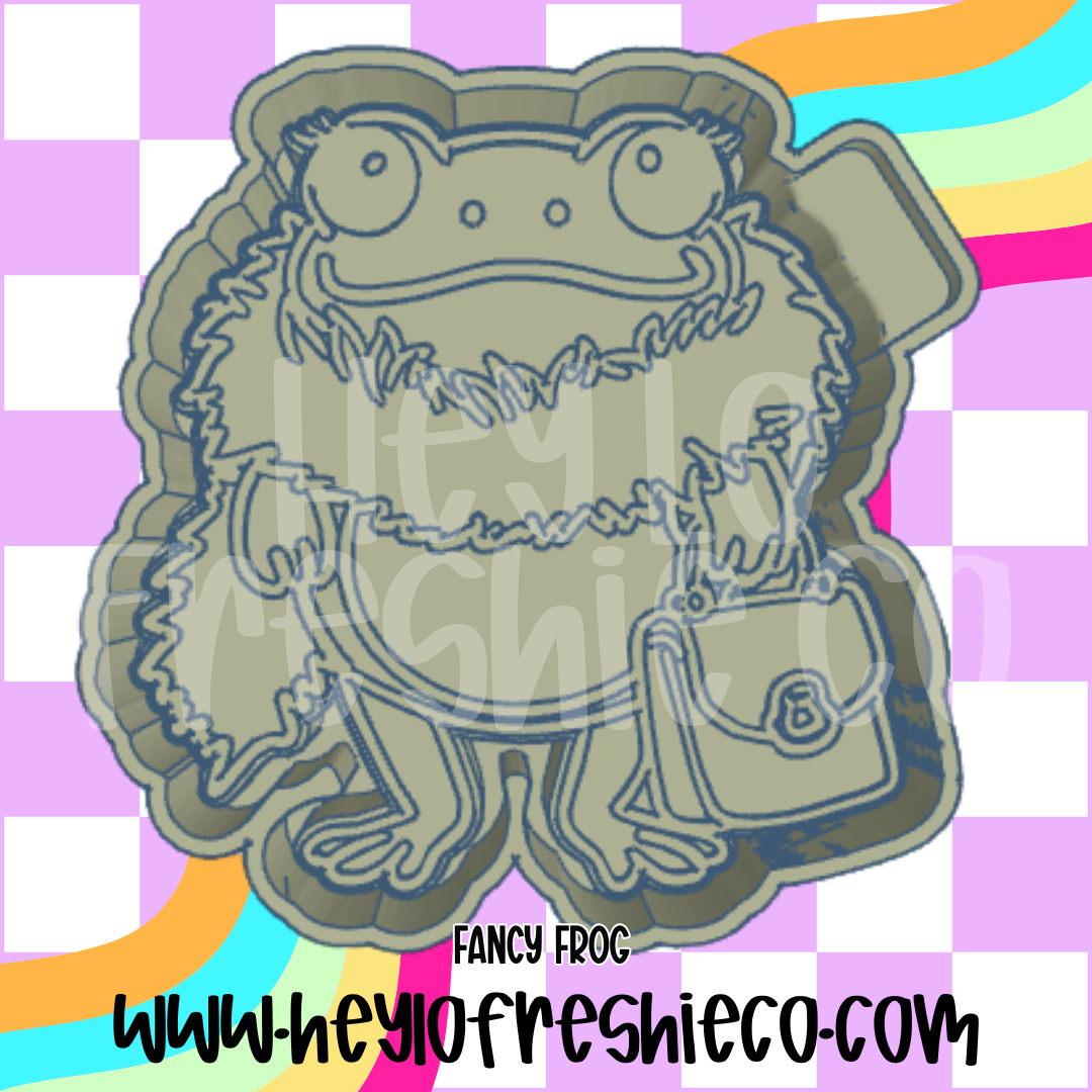 Fancy Frog Silicone Mold – Hey Lo Freshie Co